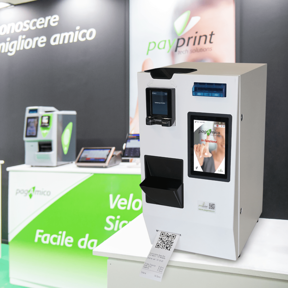 pagAmico 4B - la nuova cassa rendiresto automatica by Payprint