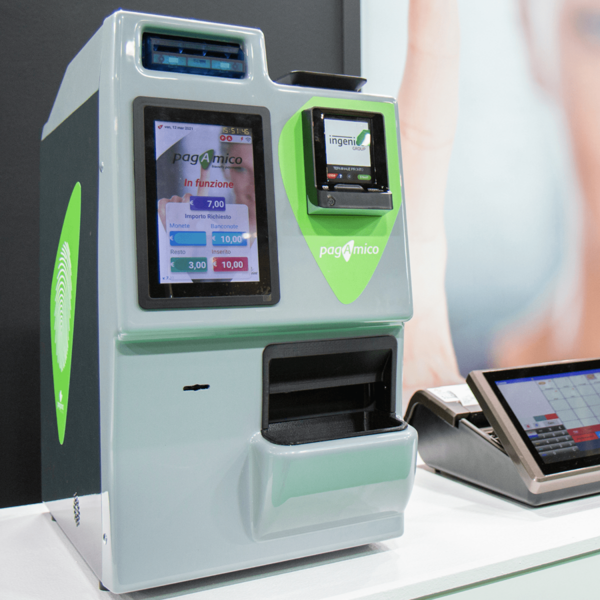 Cassa rendiresto automatica - pagAmico 2B by Payprint