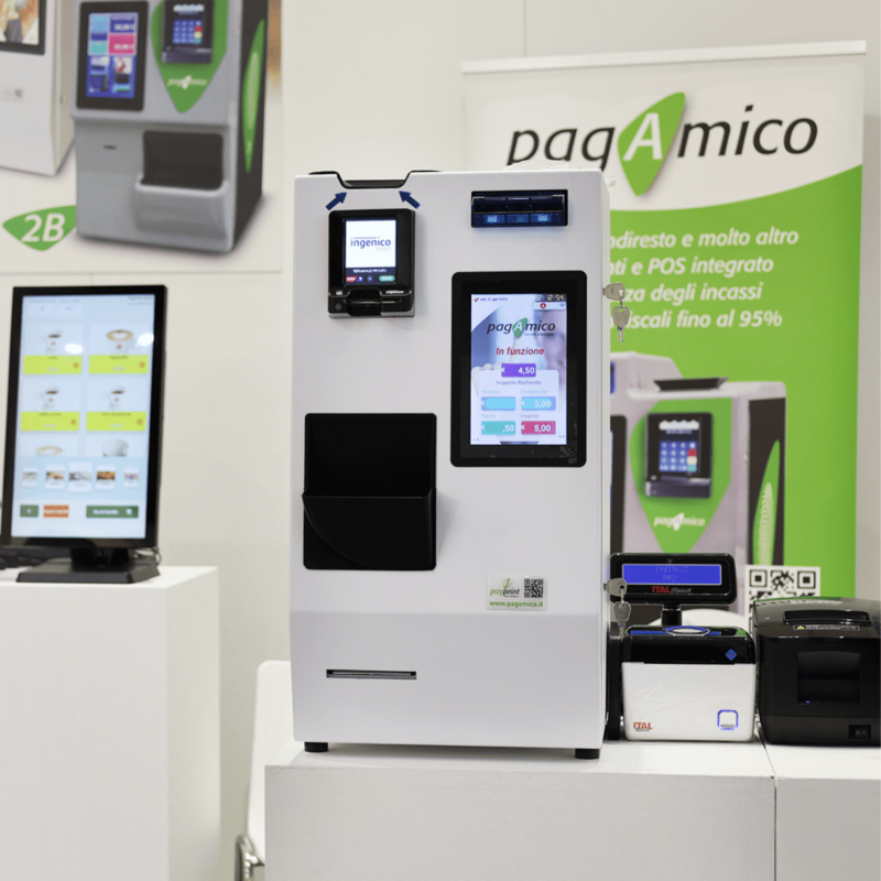 pagAmico 4B - la nuova cassa rendiresto automatica by Payprint