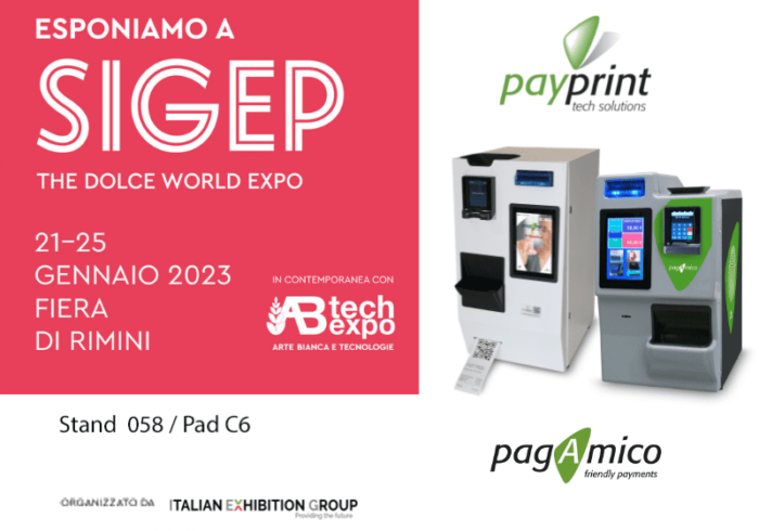 La cassa automatica rendiresto pagAmico 4B a Sigep 2023