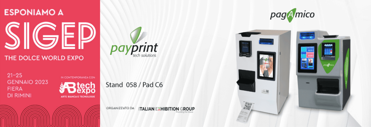 La cassa automatica rendiresto pagAmico 4B a Sigep 2023
